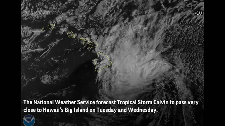 National Post | Tropical Storm Calvin May Just Miss Hawaii'S Big Island