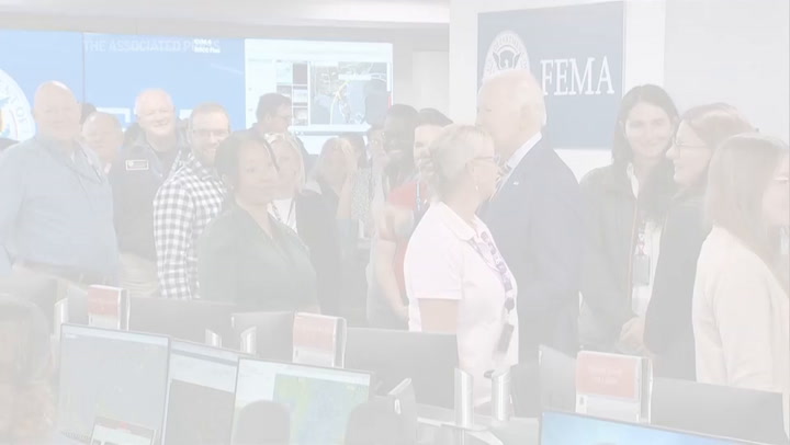 National Post | Biden Visits Fema Headquarters To Thank Workers For ...