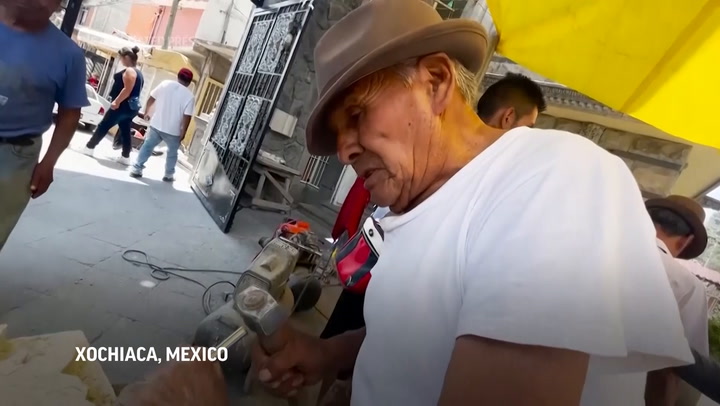 National Post | Mexico'S Traditional Stone Carvers Chisel On Despite ...