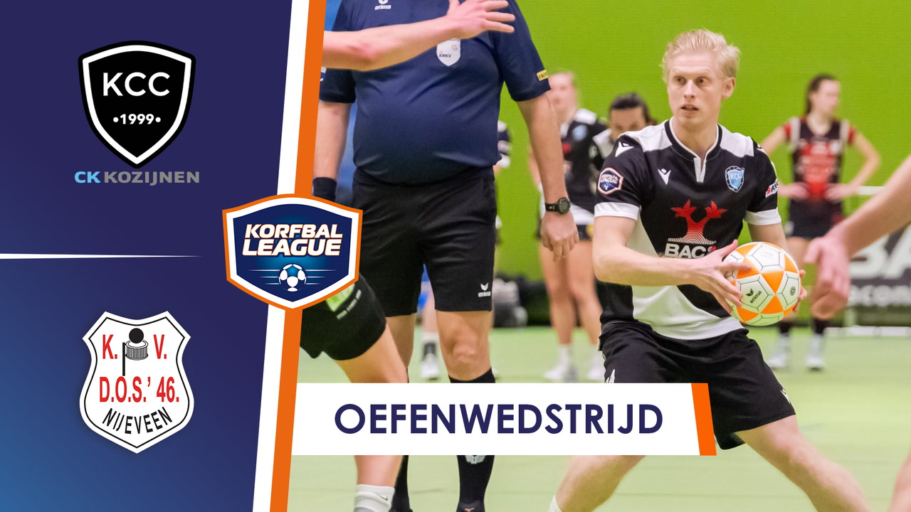 Oefenwedstrijd: KCC/CK Kozijnen 2 - DOS'46 2 - Eyecons