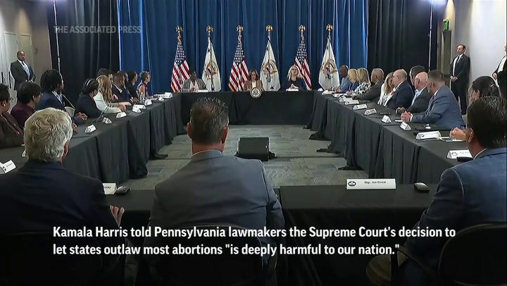 National Post | Kamala Harris: Overturning Roe Is 'Deeply Harmful'