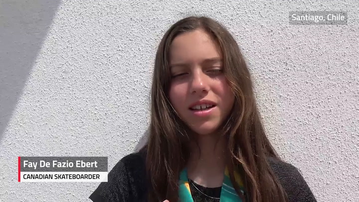 National Post | Skateboarder Fay De Fazio Ebert A Pan American Games ...