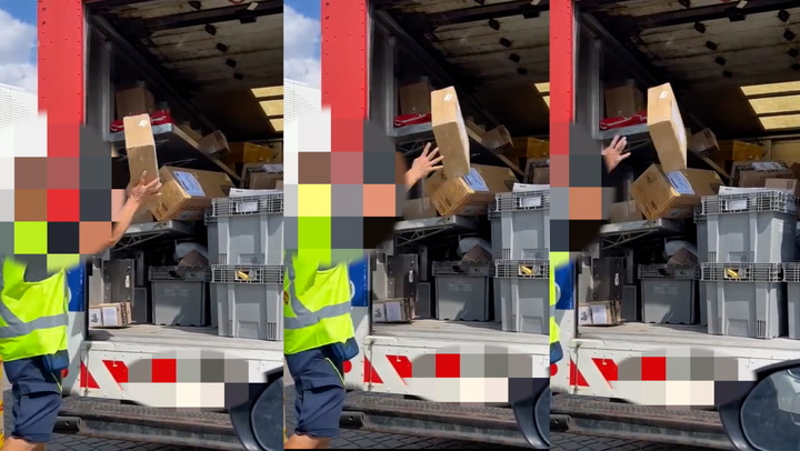 Toronto Sun | CAUGHT ON CAMERA: Canada Post employee serves up air mail ...