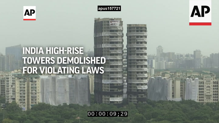 National Post | India High-Rise Towers Demolished For Violating Laws