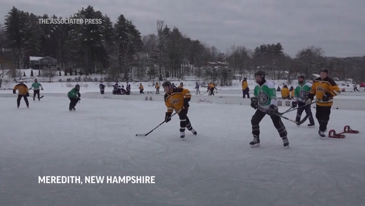 National Post | Pond Hockey In New Hampshire Brightens Winter For ...