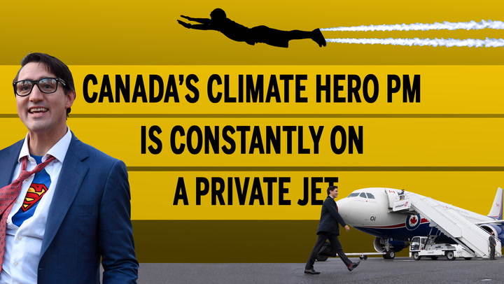 National Post | Canada’s climate hero PM is constantly on a private jet