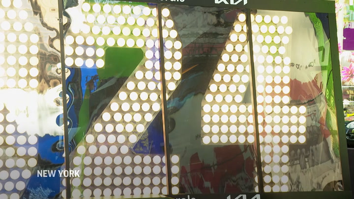 National Post | New Year’S Eve Numerals Arrive In Times Square