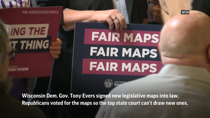National Post | Wisconsin'S Gov. Signs New Legislative Maps