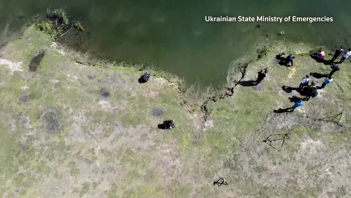 National Post | Ukraine Releases Footage Of Demining Operation
