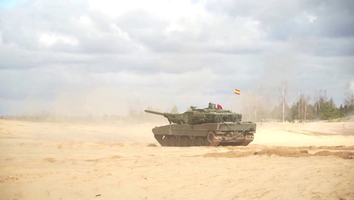 National Post | Nato Troops, Tanks Take Part In Drills In Latvia