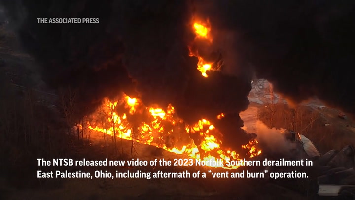 National Post | New Video Shows East Palestine Derailment “Vent And ...