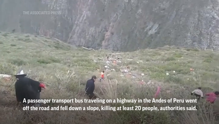 National Post | Deadly Bus Accident In The Peruvian Andes