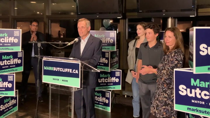 Ottawa Citizen | Victory speech: Ottawa's new mayor Mark Sutcliffe