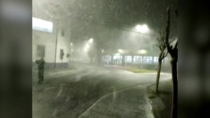 National Post | Rare snowfall lashes southern Brazil...