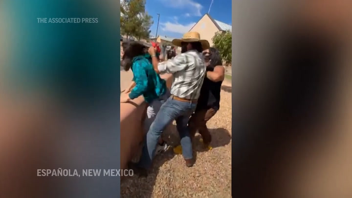 National Post | Man Shot And Wounded At New Mexico Protest Over ...