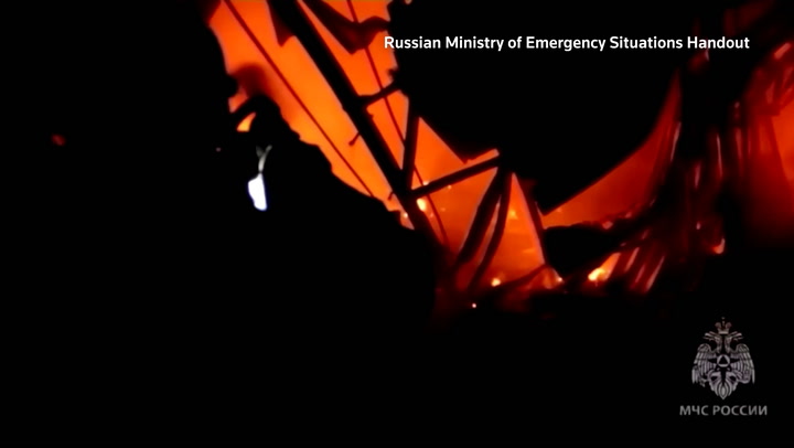 National Post | Fire Rips Through Factory In Southern Russia