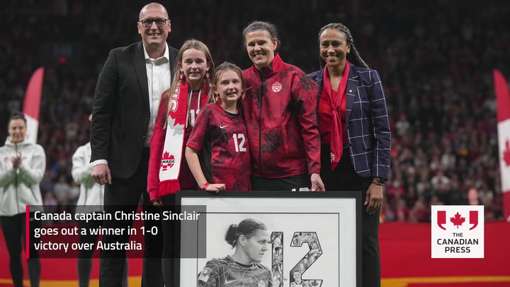 National Post | Canada Captain Christine Sinclair Goes Out A Winner In ...