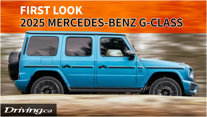 Driving | 2025 Mercedes-Benz G550 and G63 | First Look | Driving.ca