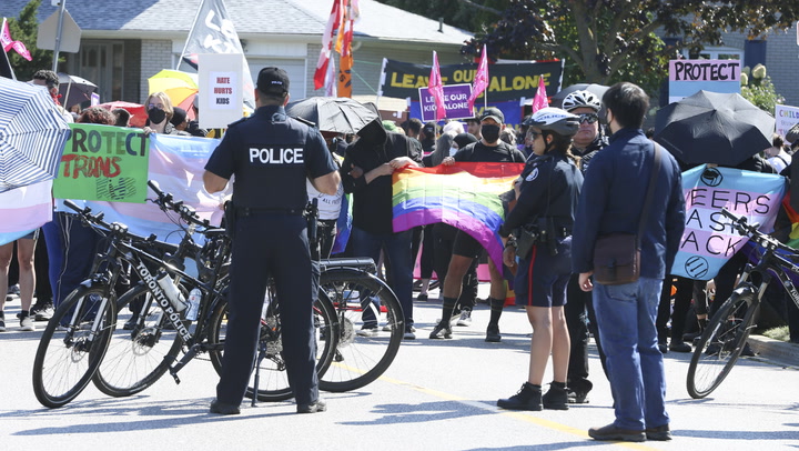Toronto Sun | GENDER RIGHTS PROTESTS: Heated rally over gender ideology ...