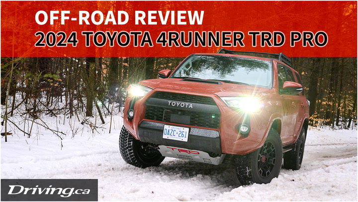 Driving | 2024 Toyota 4Runner TRD Pro | Off-Road Review | Driving.ca