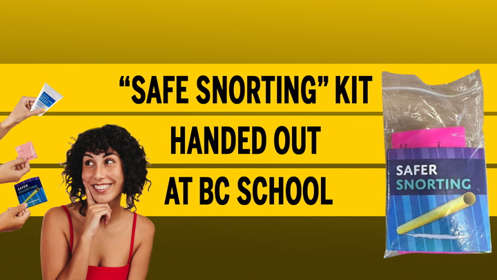 National Post | “Safe snorting” kit handed out at BC school