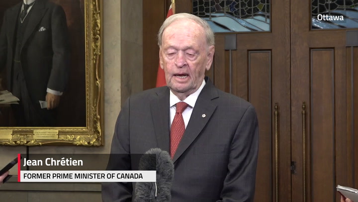 National Post | Former Prime Minister Jean Chrétien pays tribute to ...