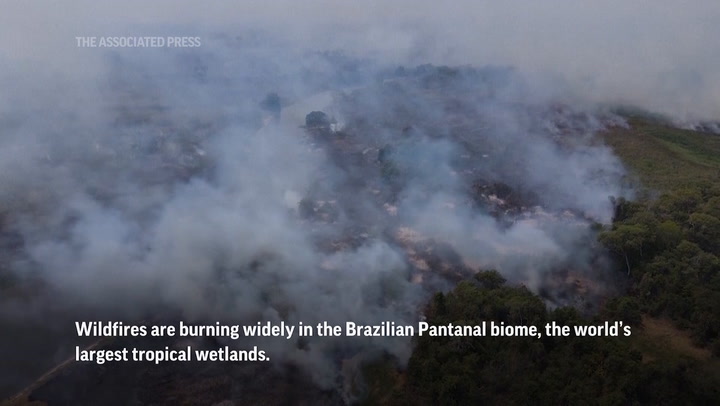 National Post | Wildfires Burn Across Brazil Wetlands