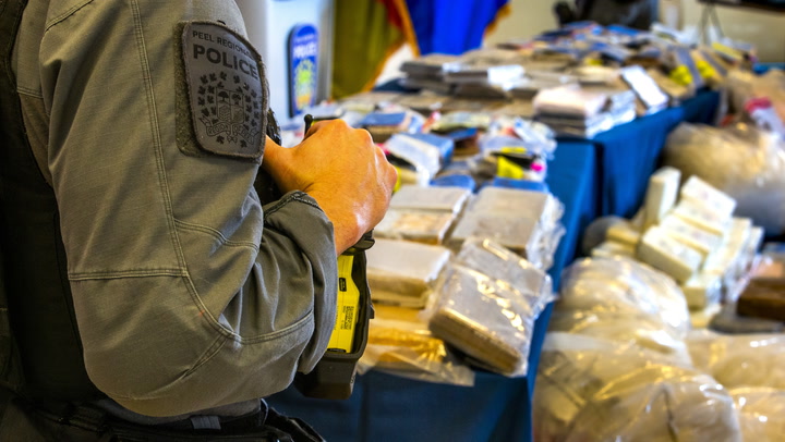 Toronto Sun | MASSIVE DRUG BUST: Peel Police display over $25m worth of ...