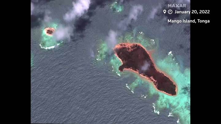 National Post | Before/after satellite pics show Tonga devastation