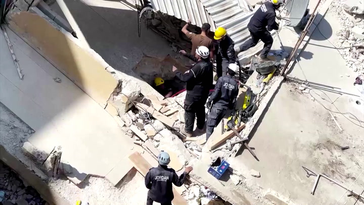 National Post | Rescue Efforts After Jordan Building Collapse Continue