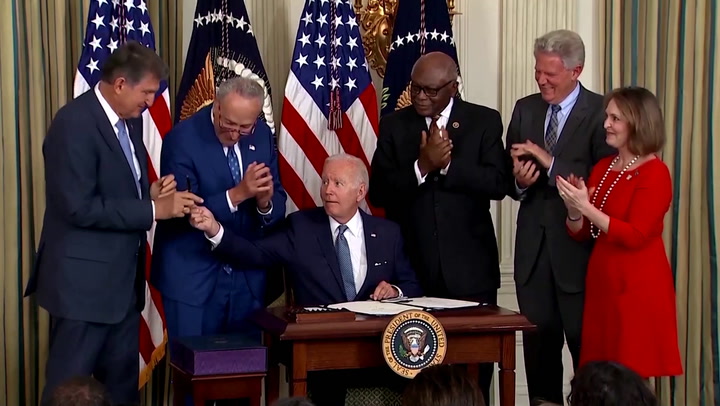 National Post | Biden Signs Inflation Act As Dems Plan Ad Blitz