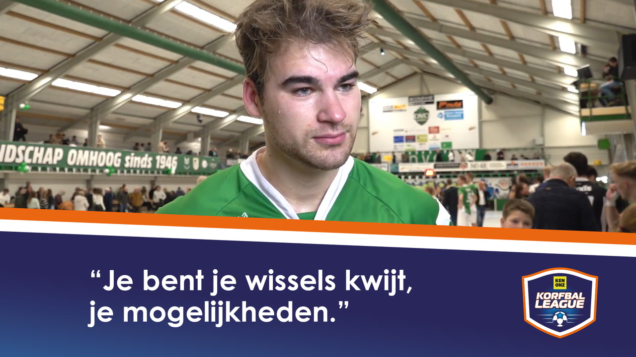 Van Roekel (DVO) zag twee verschillende helften - Eyecons