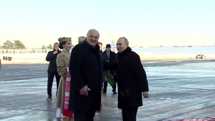 National Post Putin Visits Belarus As Kamikaze Drones Hit Kyiv