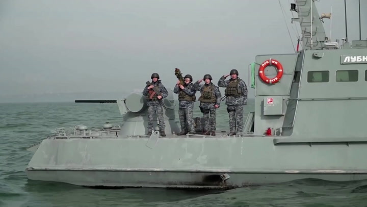 National Post | Ukraine's Zelenskiy inspects Azov sea amid Russia tensions