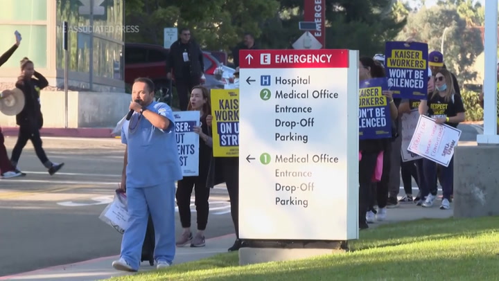 National Post | Thousands Of Us Hospital Workers Go On Strike