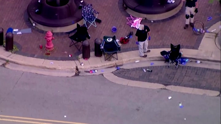 National Post | Aerial Video Shows Sealed Off Chicago Shooting Scene