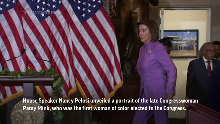National Post | Pelosi Unveils Portrait Of Title Ix Icon Patsy Mink