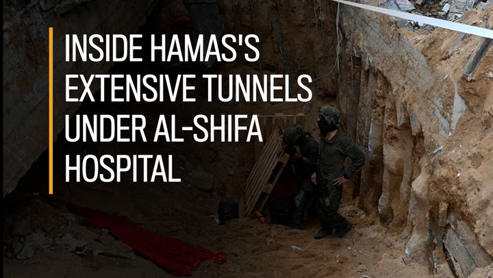National Post | Inside Hamas's extensive tunnels under Al-Shifa ...