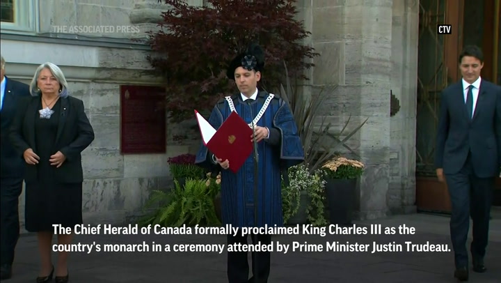 National Post | King Charles Proclaimed Canada'S New Head Of State