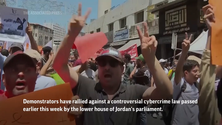 National Post | Jordanians Protest Against New Cybercrime Law
