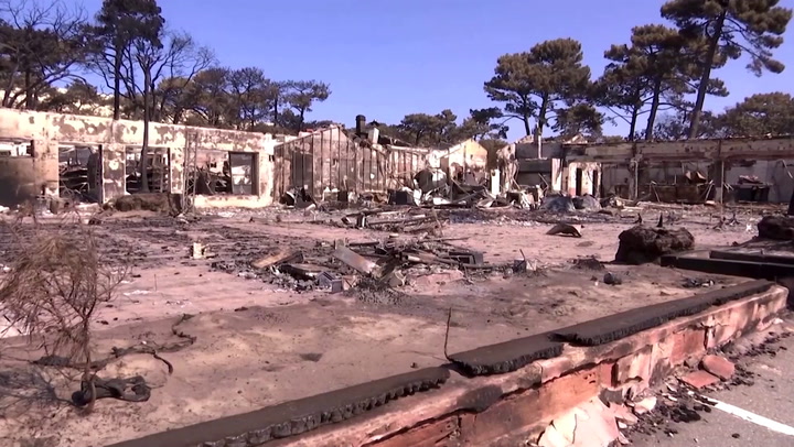 National Post | French Firefighters Survey Damage Amid Wildfire Battle