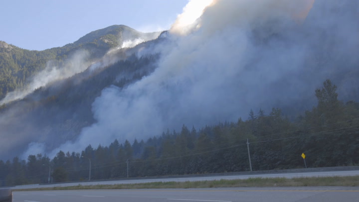 Vancouver Sun | Wildfire Burning West Of Hope