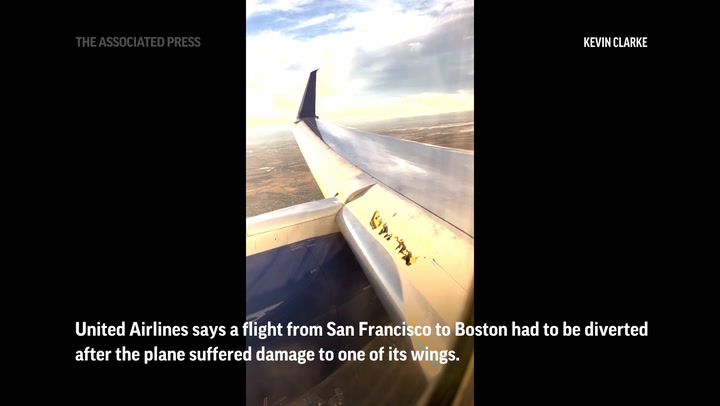 National Post | United Flight Diverted Due To A Damaged Wing