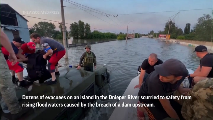 National Post | Evacuations After Ukraine Dam Collapsed