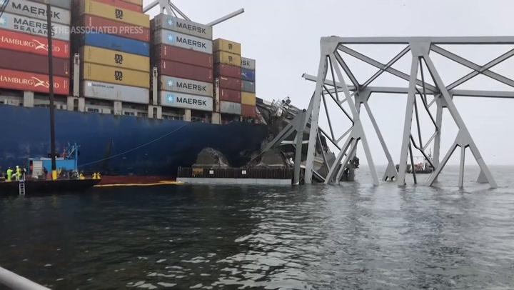 National Post | New Video Showing Collapsed Bridge And Damaged ...