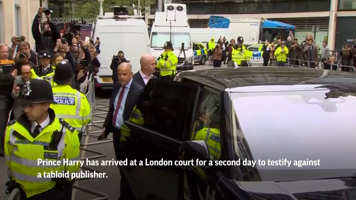 National Post | Harry Arrives In London Court For Second Day