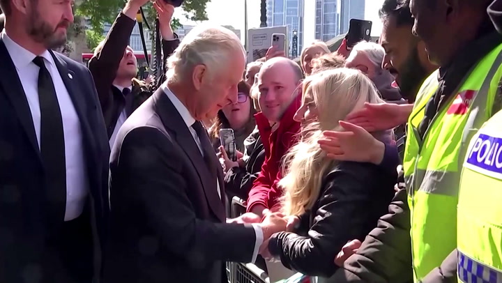 National Post | King And Prince William Make Surprise Visit To Queue