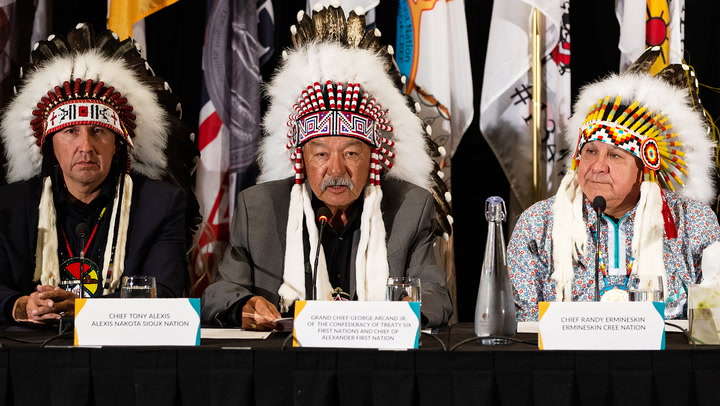 Edmonton Journal | First Nations chiefs and residential school ...