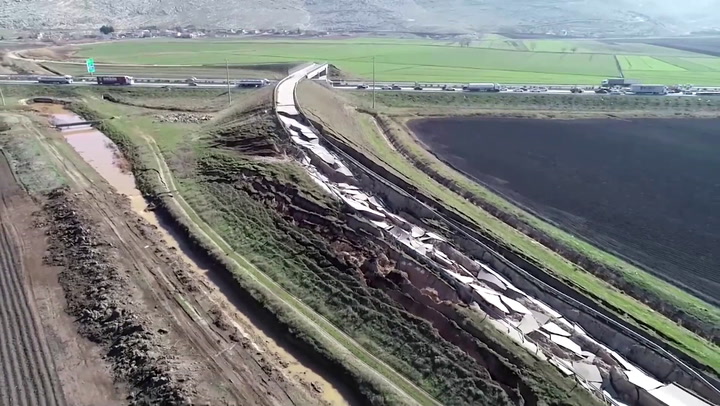 National Post | Drone Footage Shows Massive Earthquake Cracks