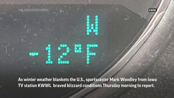 National Post | Tv Sports Anchor Braves The Cold Weather Shift